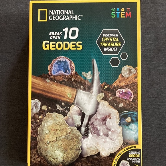 National Geographic | Toys | National Geographic Break Open Geodes Stem ...